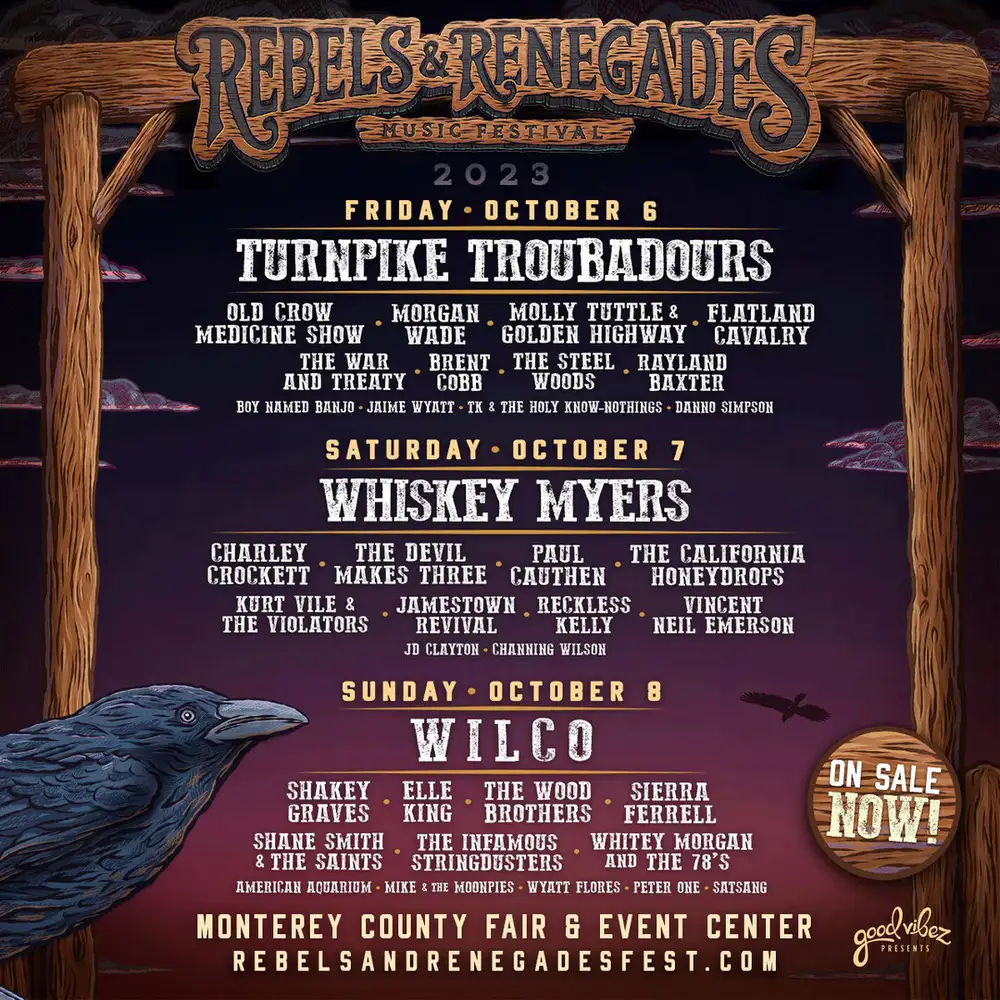 When is Rebels and Renegades Music Festival? - Events-In-Music.com