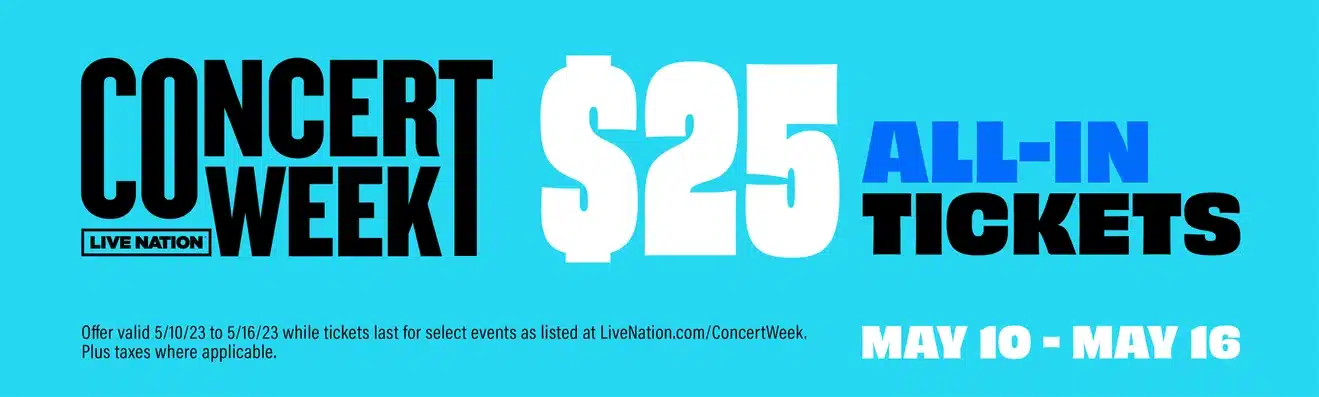 What is Live Nation Concert Week? - Events-In-Music.com